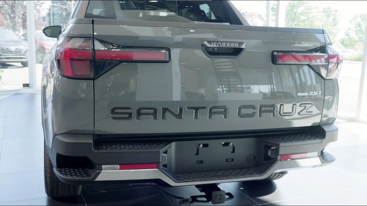 Hyundai Santa Cruz 2022 - Night Edition - Luxwood Design Accessories ...