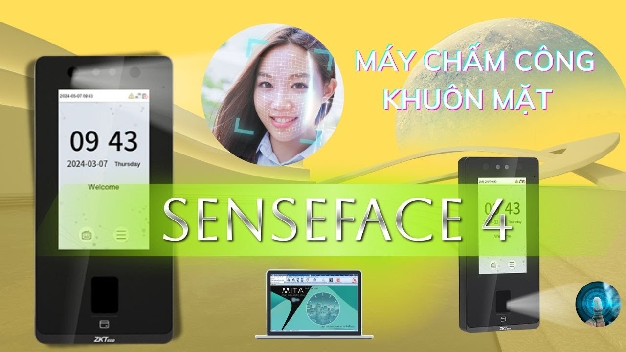 SENSE FACE 4A Siêu Phẩm Máy Chấm Công Khuôn Mặt Đỉnh Cao – Công Nghệ ...