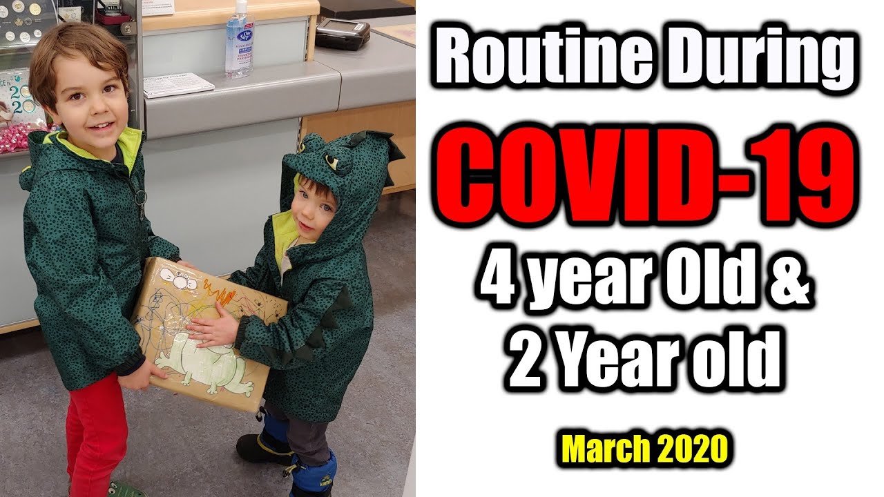 2 Year Old and 4 Year Old Routine - YouTube