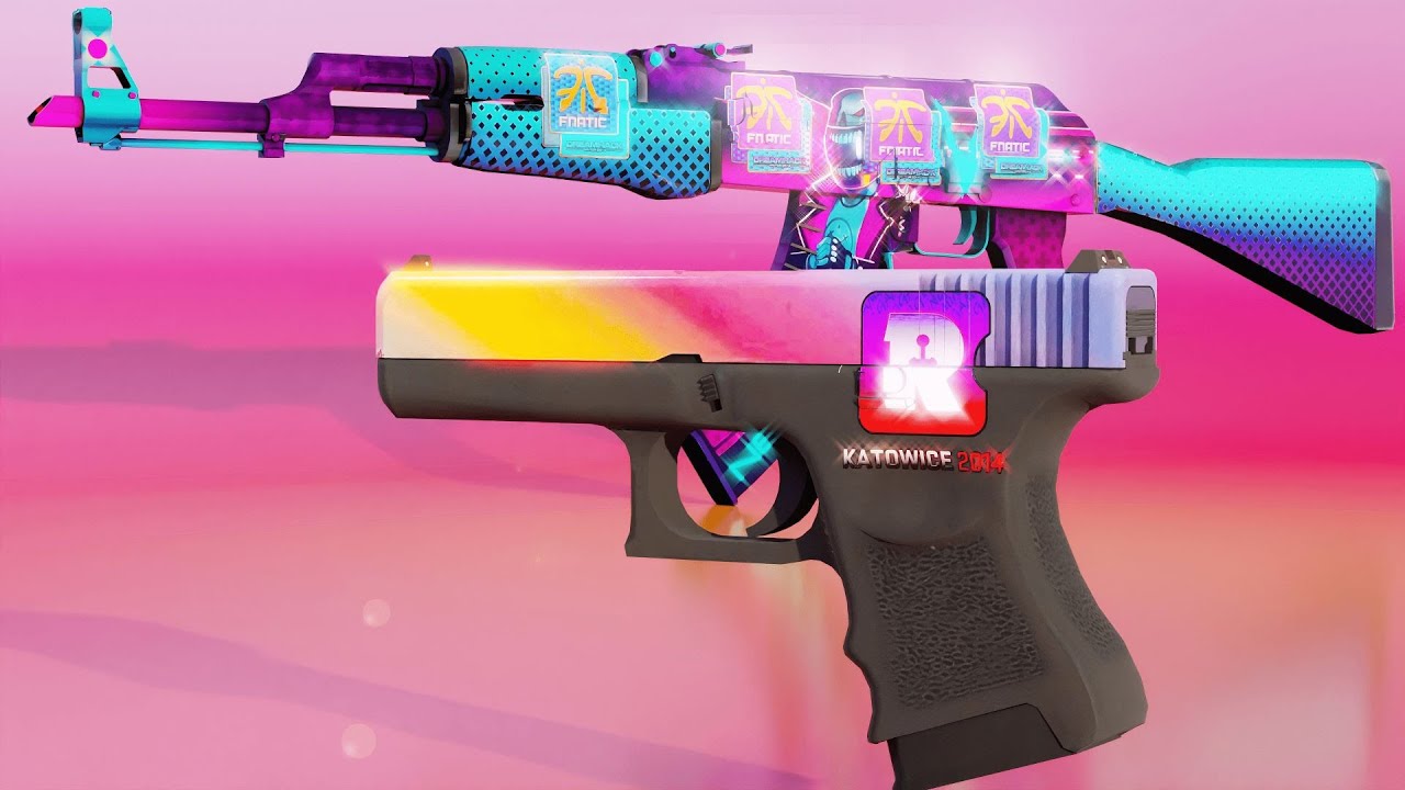 CS 2 Glock fade with Reason (Holo) Katowice 2014 - YouTube