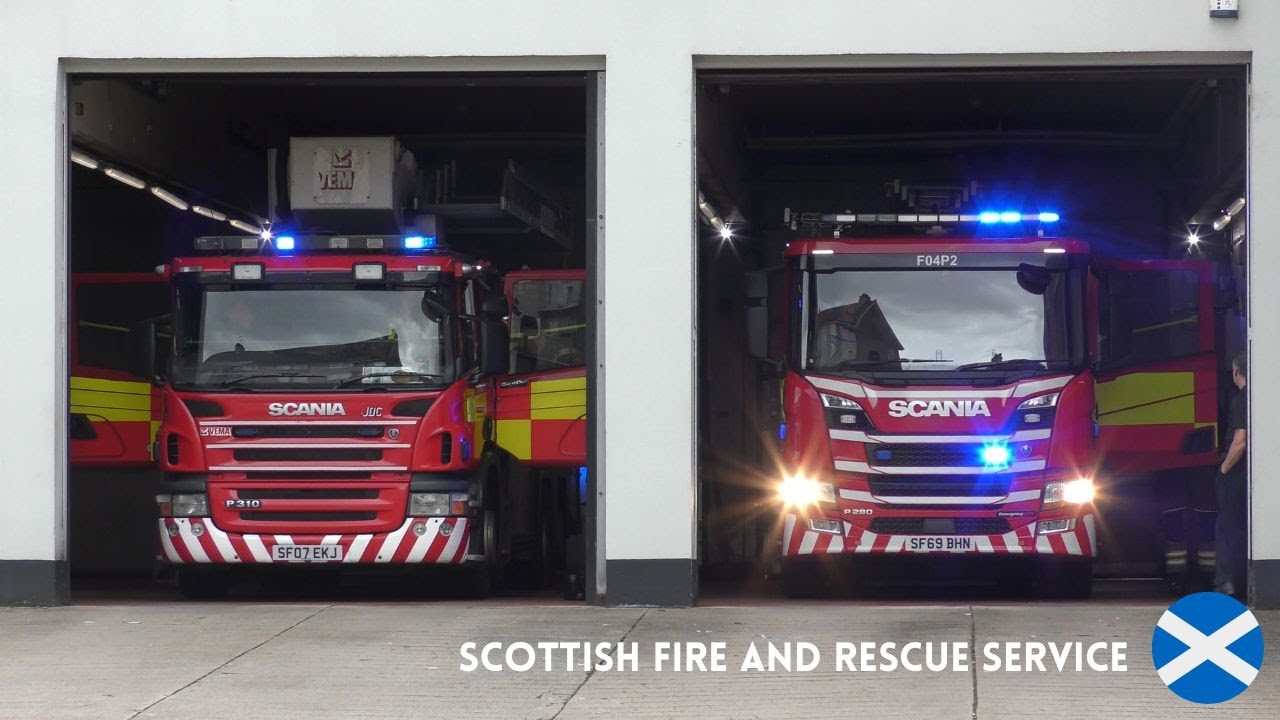 SCOTTISH FIRE AND RESCUE SERVICE | Fire station Pasley | Pump & Aerial ...