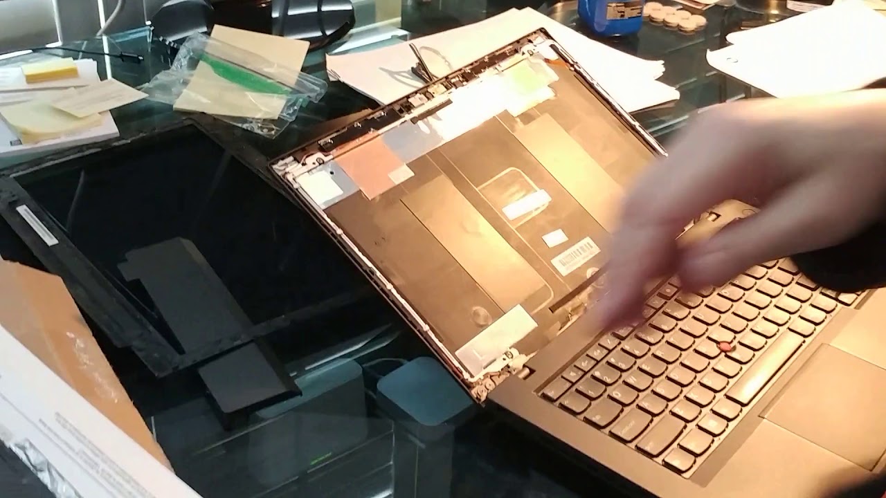 Lenovo Thinkpad T440 Laptop Screen Replacement - YouTube