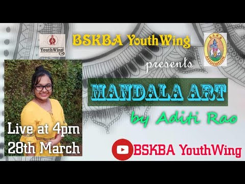 Mandala Art with Aditi🤩 | BSKBA Youthwing Session