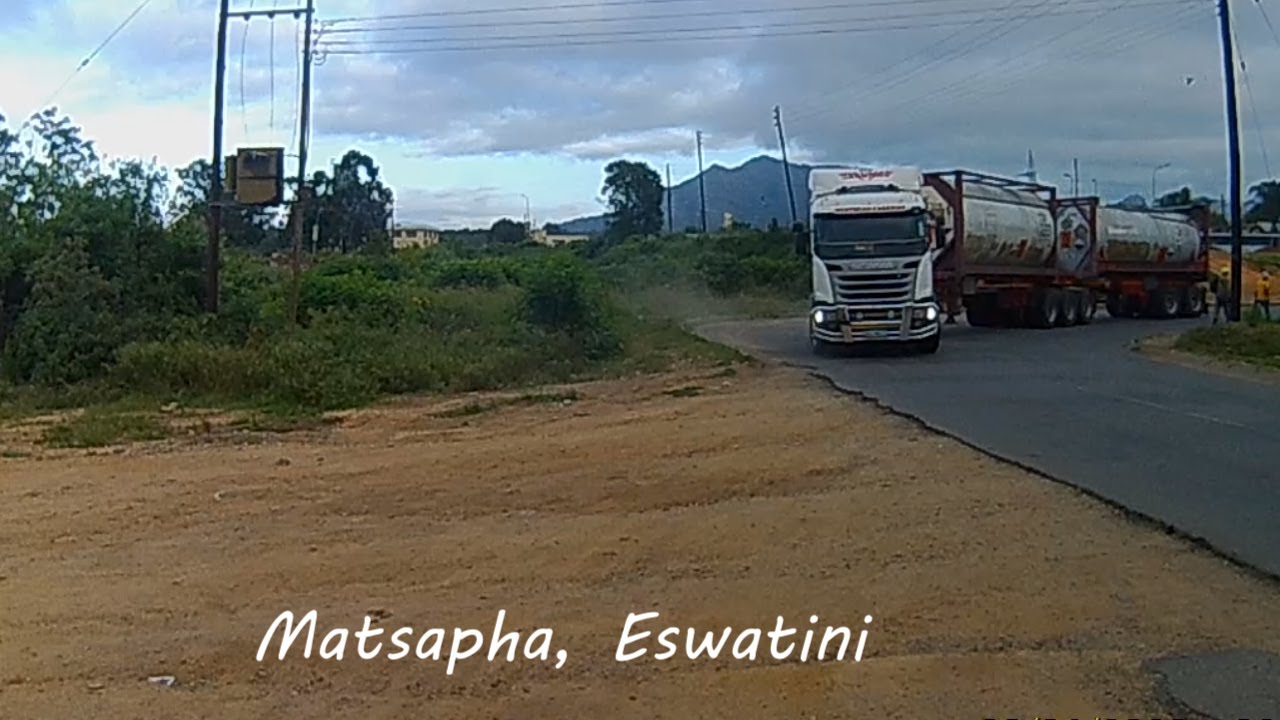 Matsapha to Ngwenya Border Post Eswatini (Swaziland) in 6 minutes - YouTube