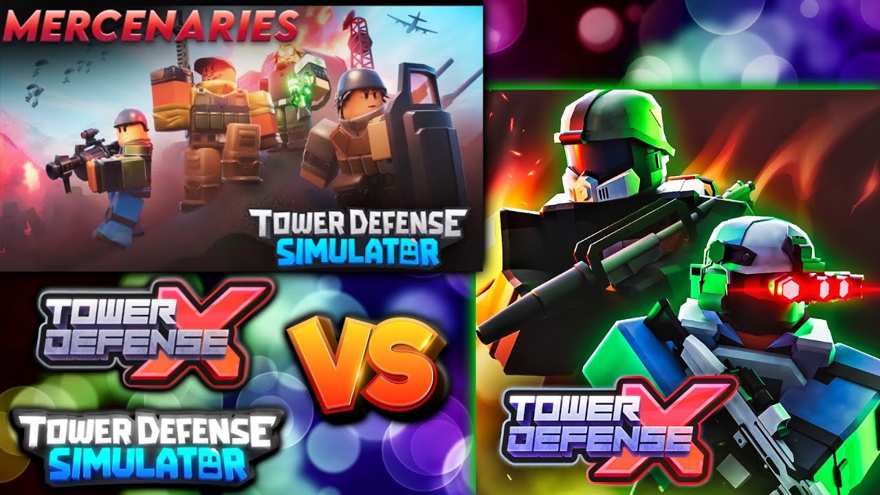 tds vs tdx | mercenary base tds vs Barracks tdx | tower defense roblox ...