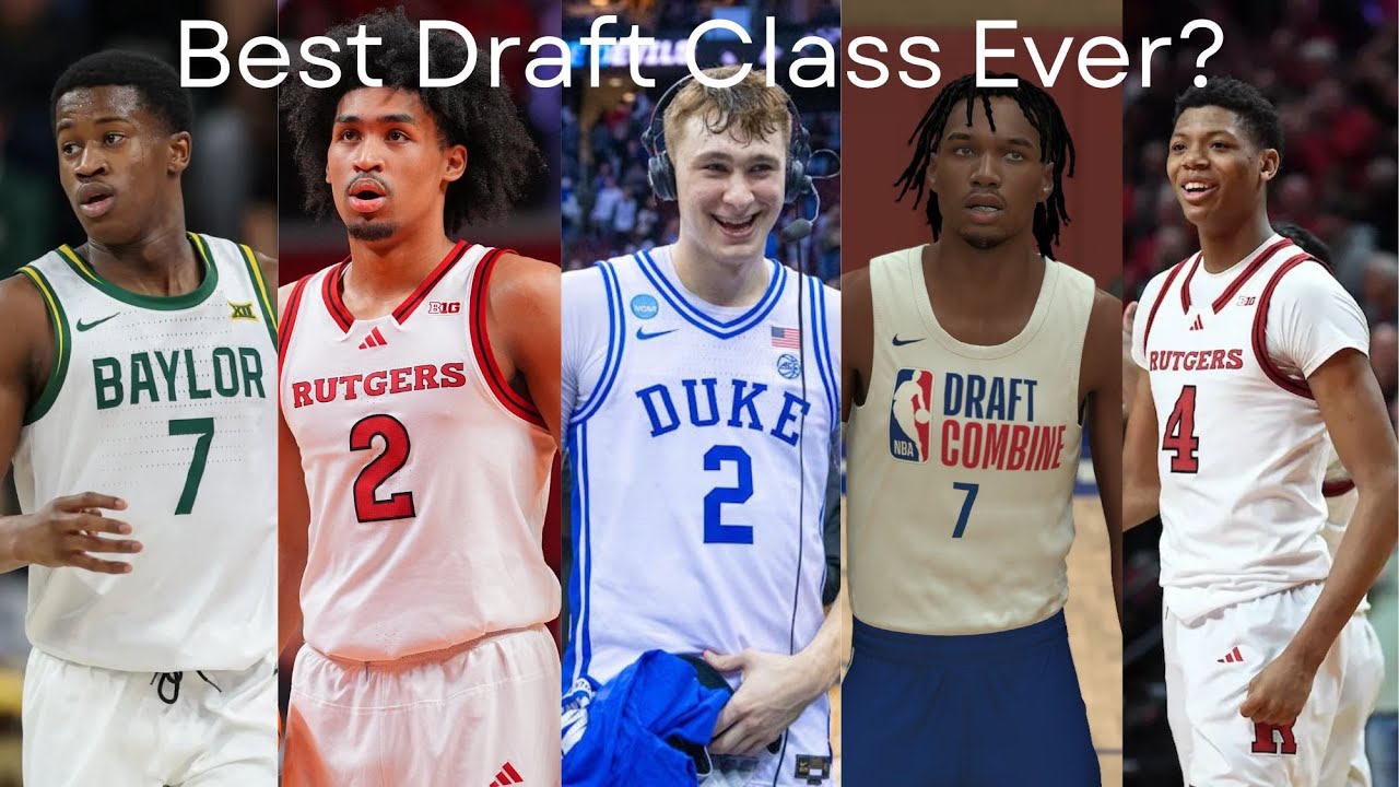 Best Draft Class Ever? Custom MyCareer Episode 4: Draft Day 2025 - YouTube