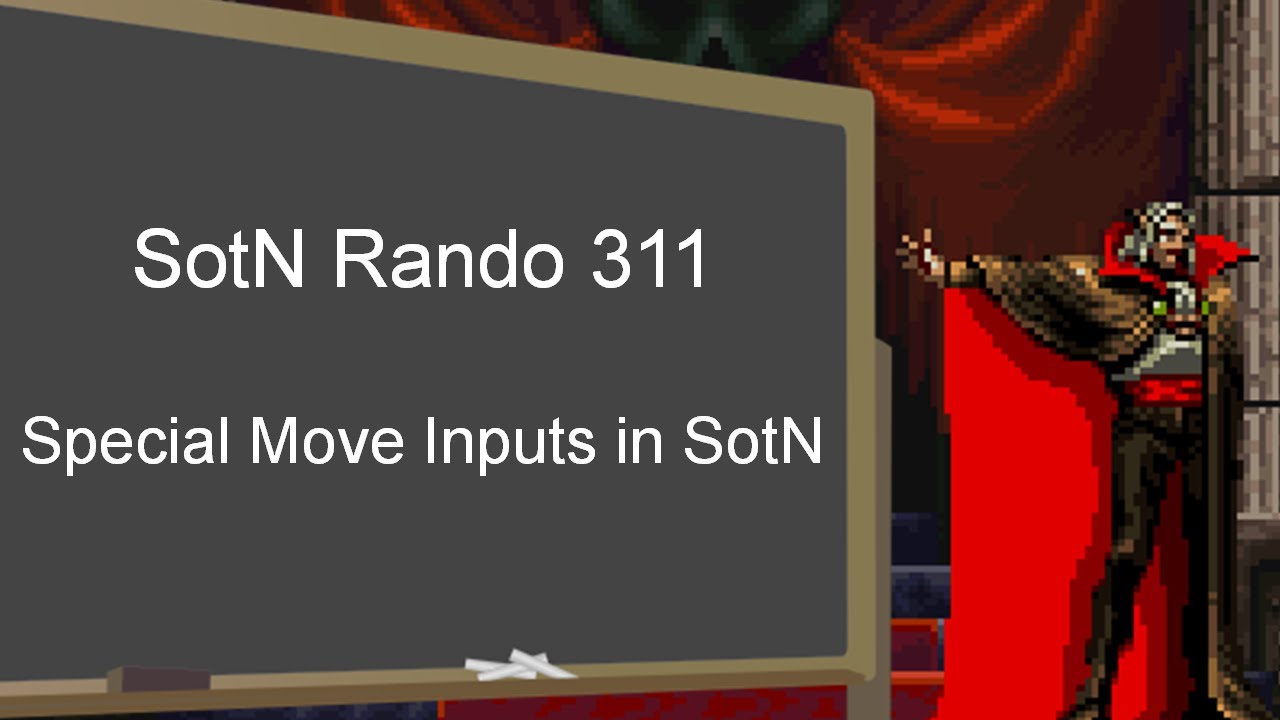 SotN Rando 311 - Special Move Inputs - YouTube