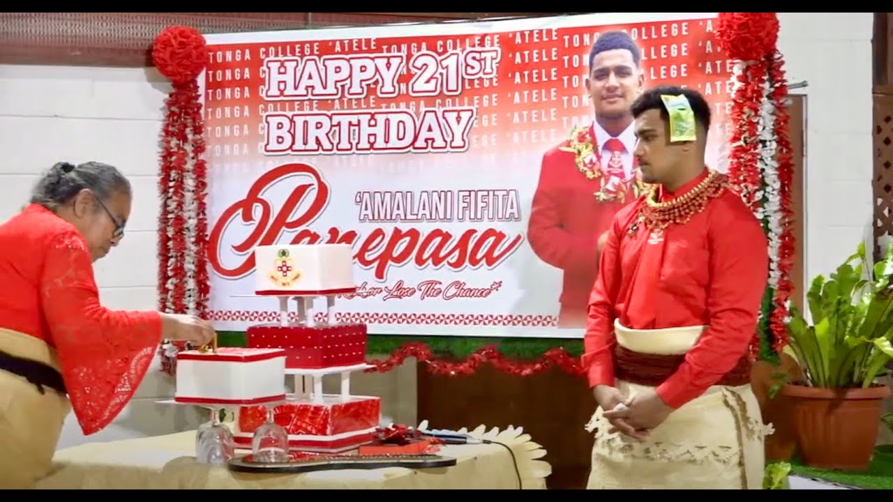 Part 1: 21st Birthday Celebration of Panepasa 'Amalani Fifita - Kingdom ...