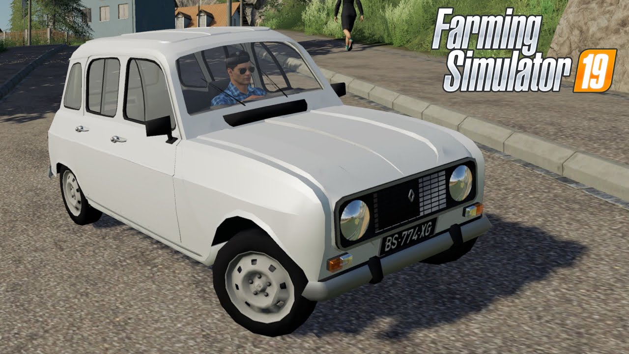 RENAULT 4L YOUNGTIMER - Farming Simulator 2019 [FS19 LS19 Car Vehicle ...