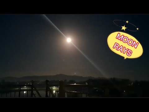 MOONLIGHT FOR TODAY / MOONRAYS IN DIPOLOG CITY / MOON AND STARS / QB ...