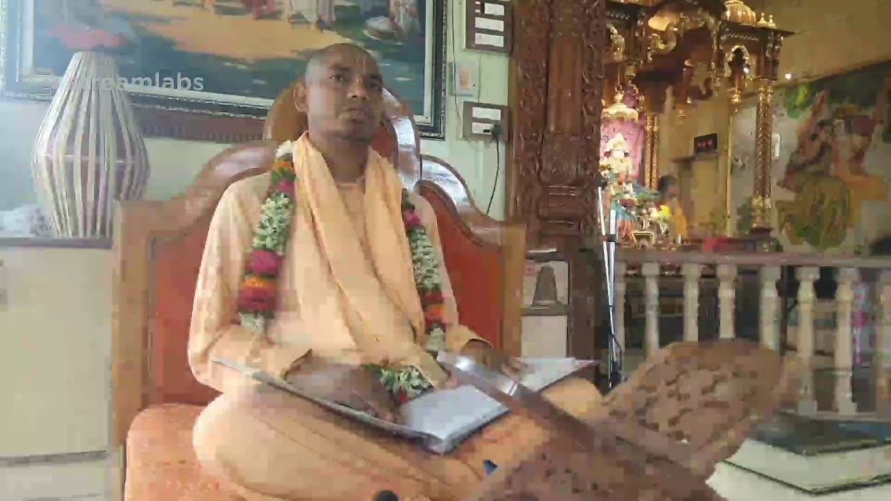 Iskcon Beed Sri Balaram Katha day 3 by Yadvendra pr - YouTube