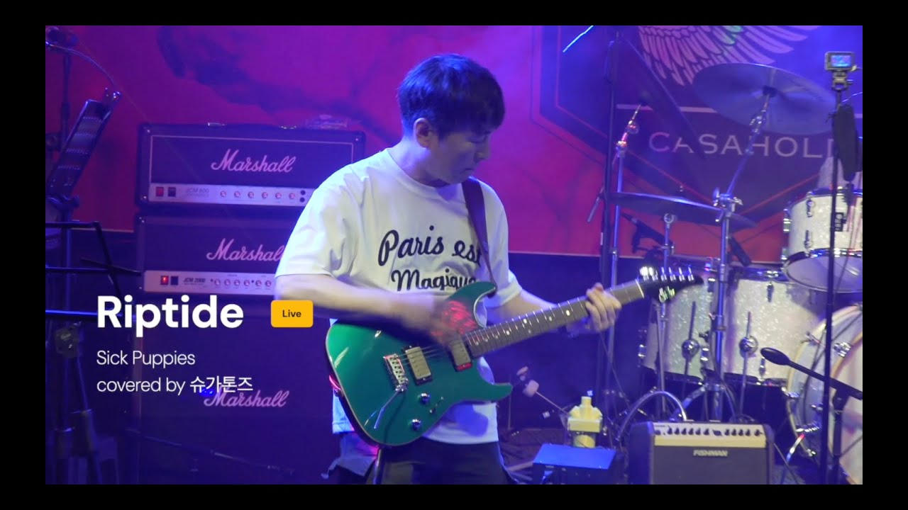 슈가톤즈 - Riptide (Sick Puppies) - YouTube