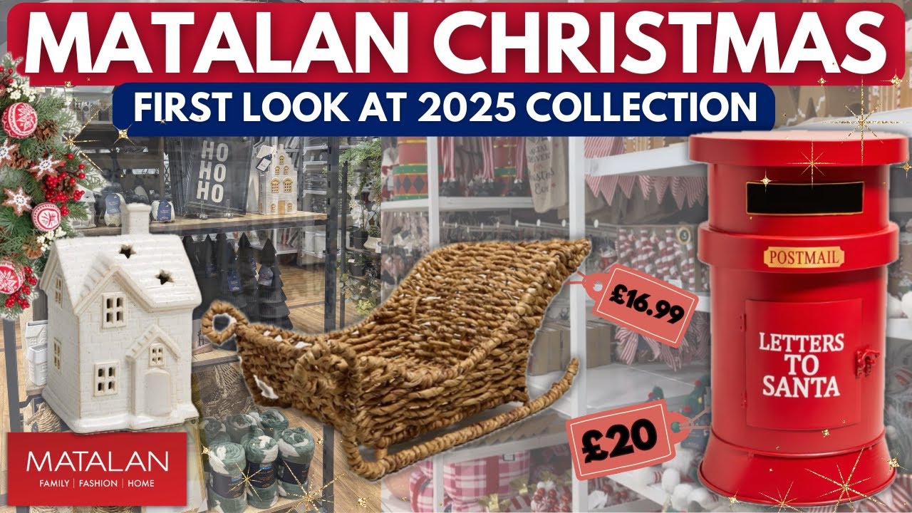 Matalan Christmas 2025 🎄 Launched TODAY! Fantastic First Look! (Part ...