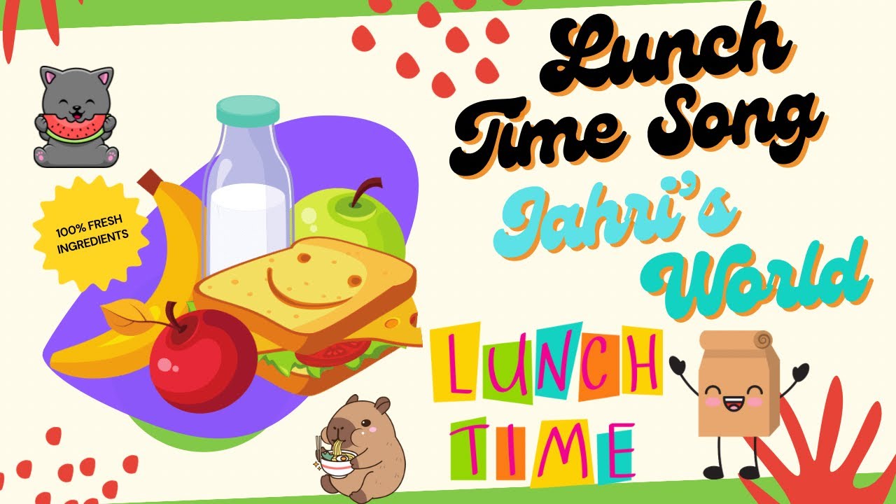 Lunch Song | Songs for kids | Jahri’s World - YouTube