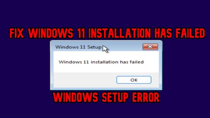 Installation Has Failed