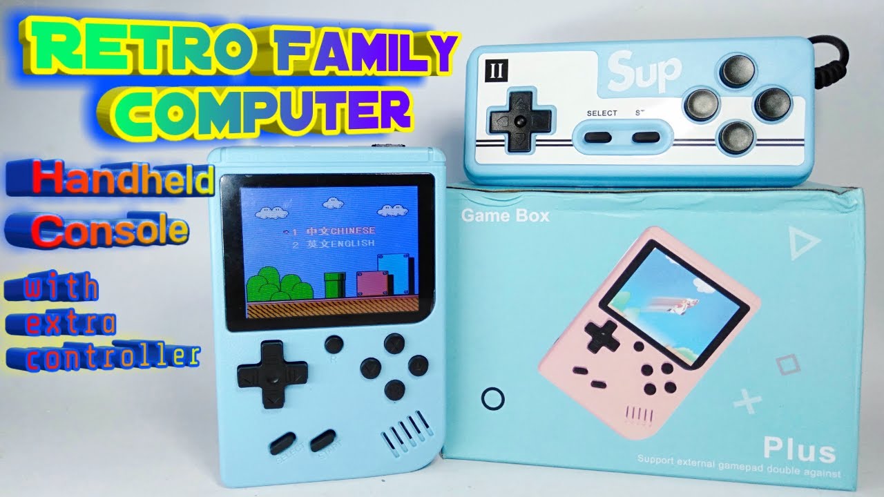 RETRO FC Unboxing and Review - NES/Famicom Mini Handheld - YouTube