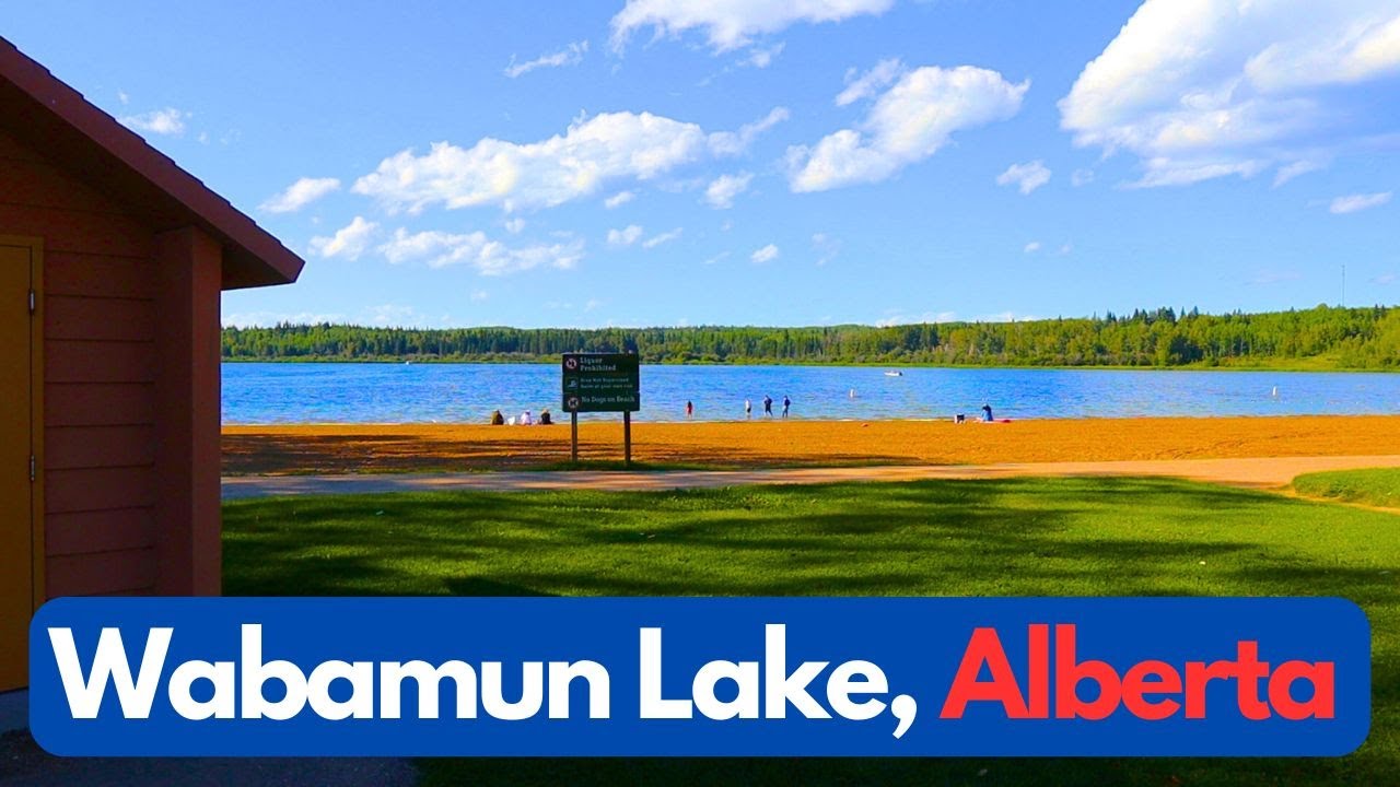 Overview of Wabamun Lake, Alberta - YouTube