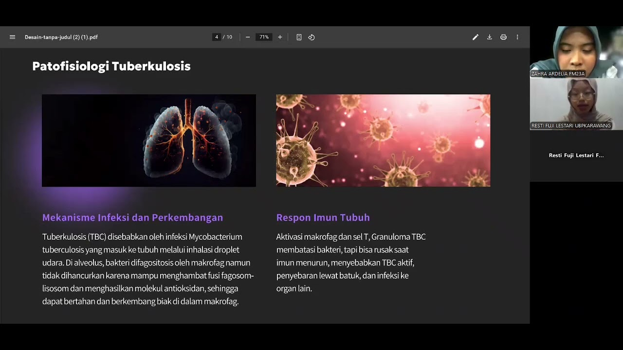FARMAKOTERAPI INFEKSI "TUBERKULOSIS (TBC)" KELOMPOK 8 FM23A UNIVERSITAS ...