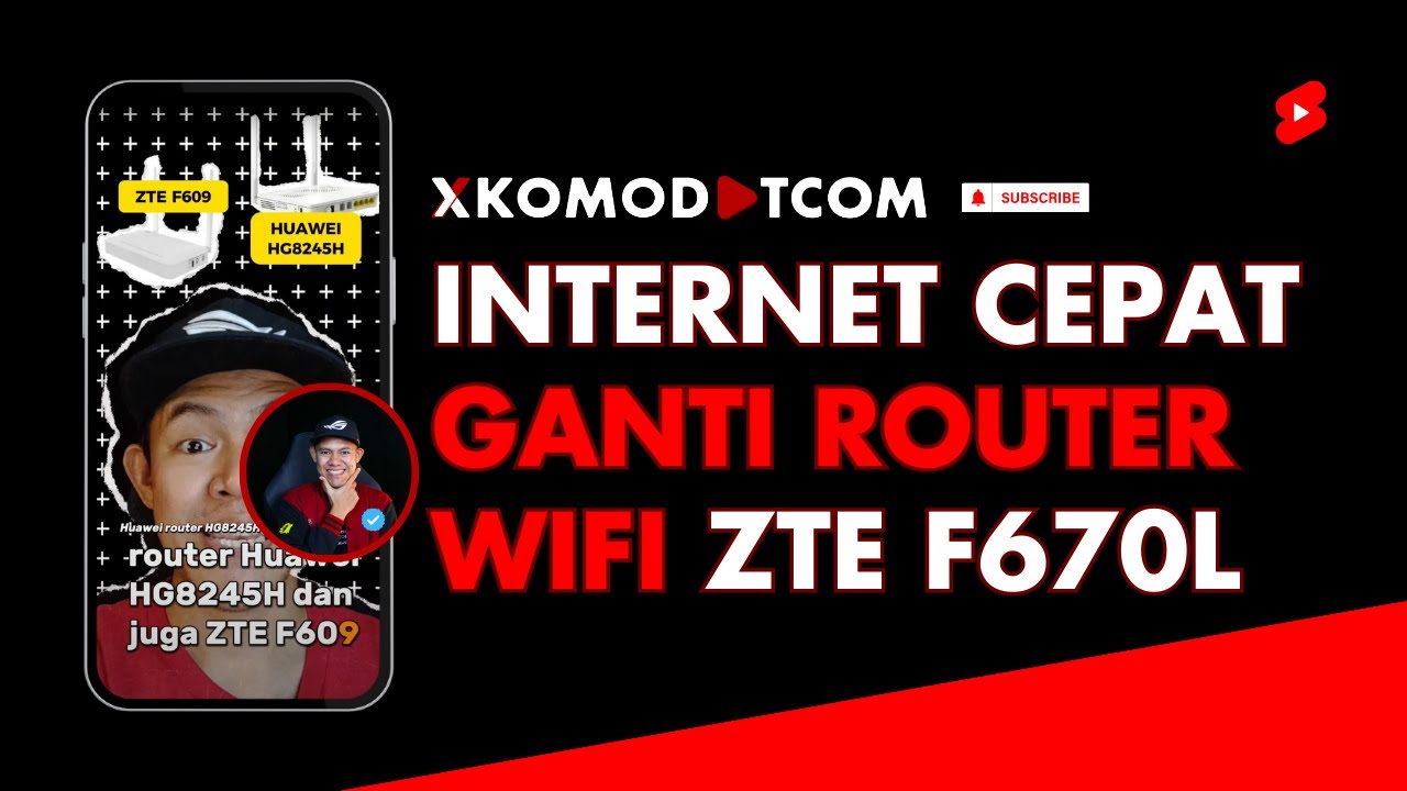 Internet WiFi IndiHome Jadi Cepat Setelah Ganti Router ZTE F670L 🚀 ...