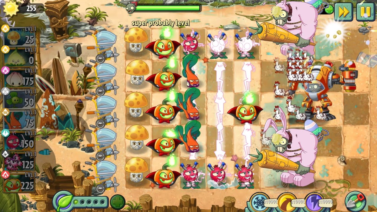 PvZ Crazy Level #13. Crazy Z-Mech - YouTube