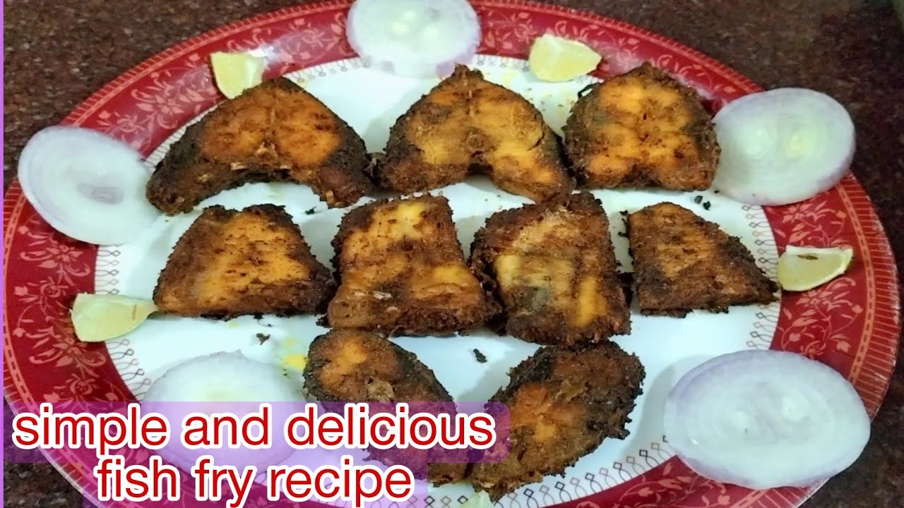 fish fry recipe/simple and delicious fish fry/సింపుల్గా ఇలా మసాలా ...