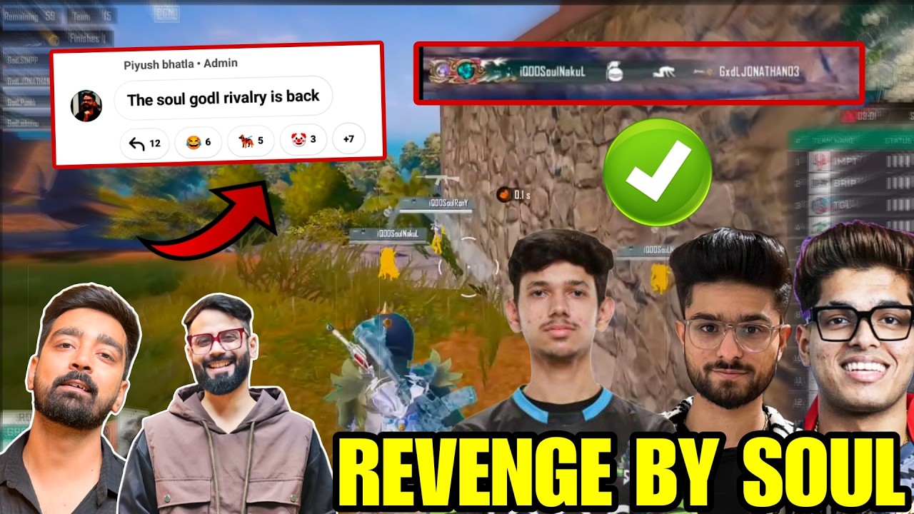 Team Soul qualified R3 | Soul revenge complete | Soul vs godlike • Bmps ...