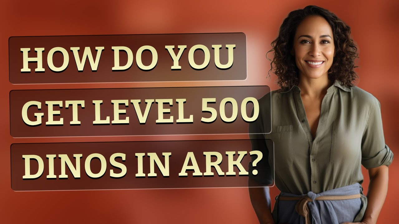 How do you get level 500 Dinos in Ark? - YouTube