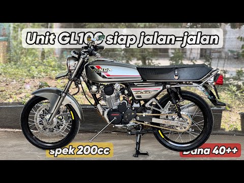 Unit GL100 siap jalan-jalan | Las Arit Garage