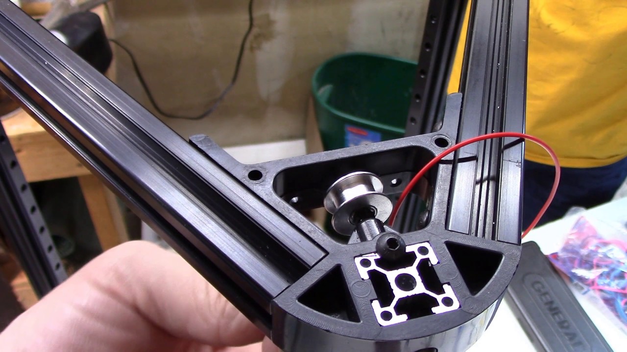 Anycubic Linear Plus Build Video 9 installation of top triangle and ...