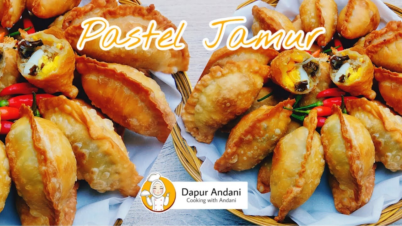 RESEP CARA MUDAH MEMBUAT PASTEL TELUR JAMUR - YouTube