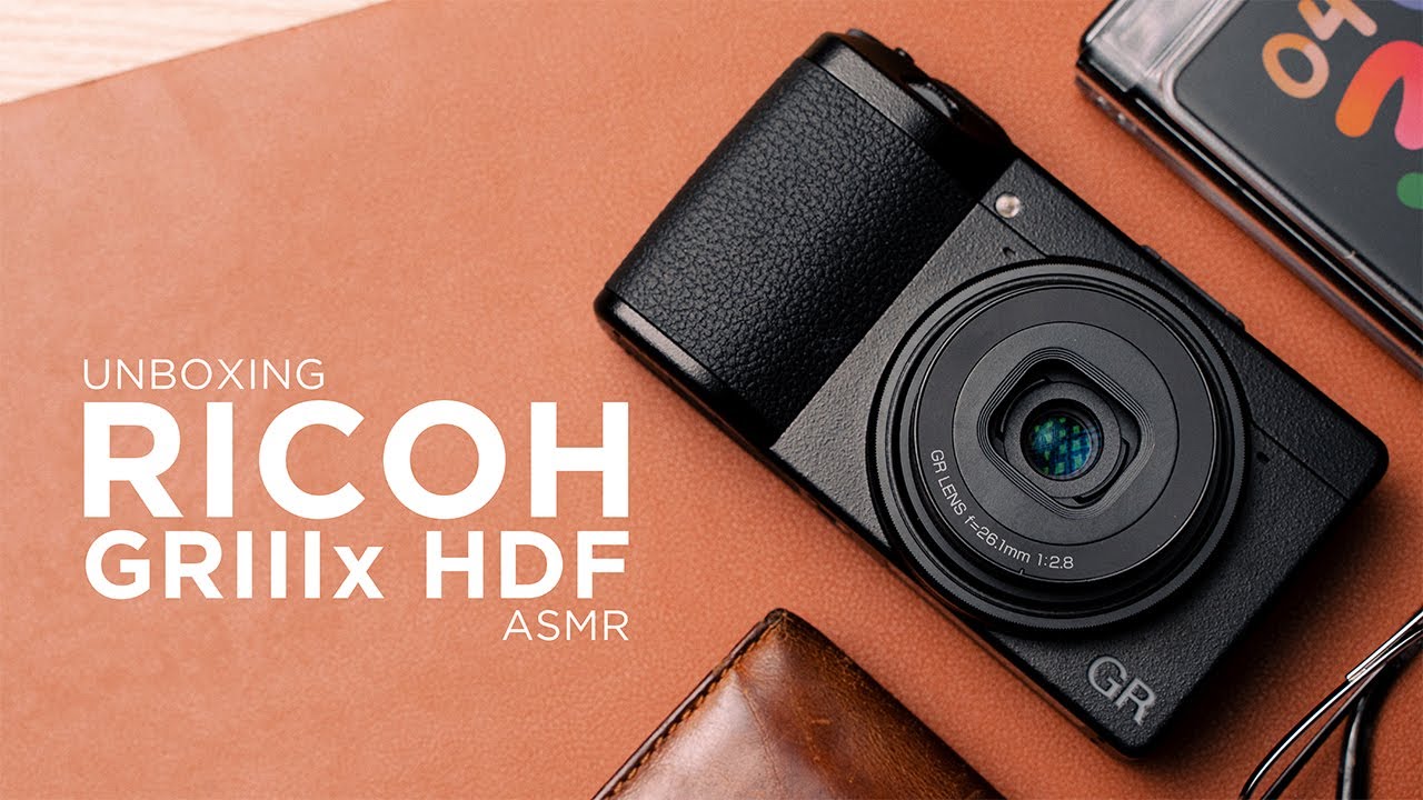 Ricoh GR IIIx HDF Unboxing | ASMR - YouTube