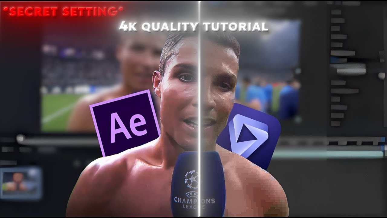 4K Quality After Effects (TUTORIAL) + Free 4k Cc I Football Edits - YouTube