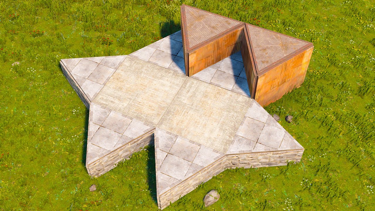 This is 2x1, But the Stable Bunker... Rust Base Design - YouTube