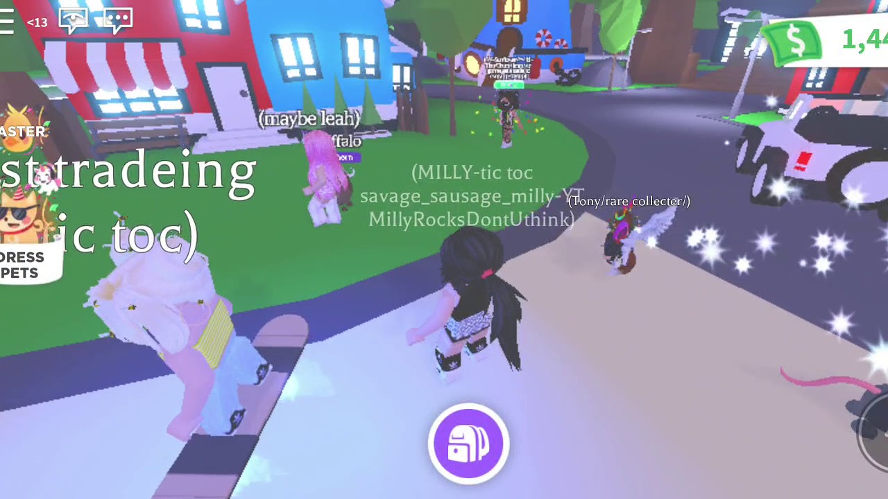 playing adopt me and a random piggy killer obby(its bt really that ...