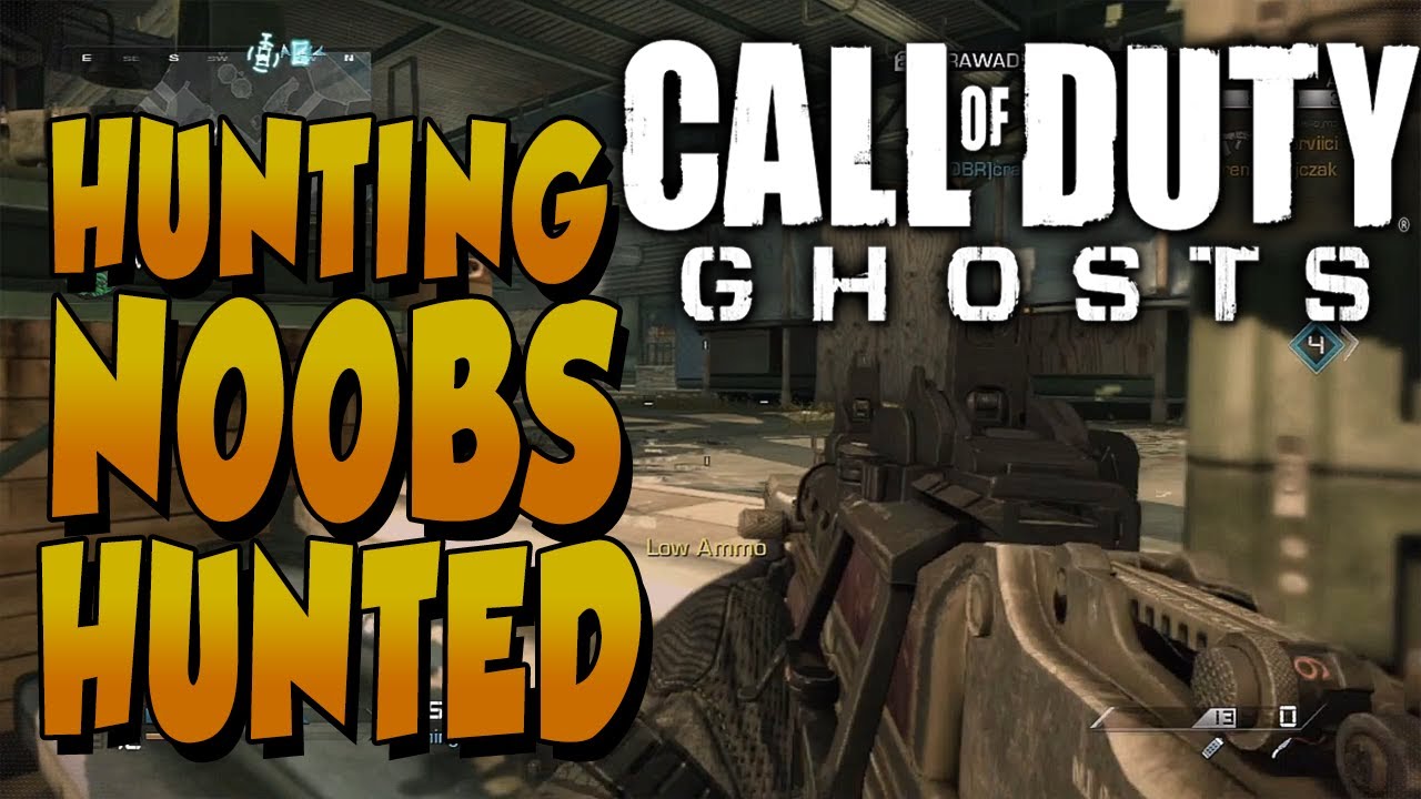 " HUNTING N00BS IN HUNTED" Live Call of Duty Ghosts Dutch Commentary ...