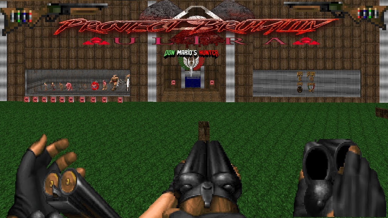 Project Brutality Ultra Mod Avances #2 Super Escopeta Y Mapa De Pruebas ...