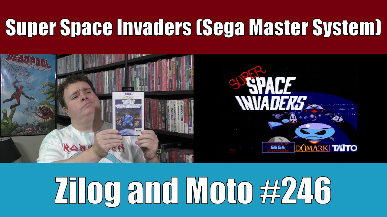 Super Space Invaders (Sega Master System) - Zilog and Moto #246 - YouTube