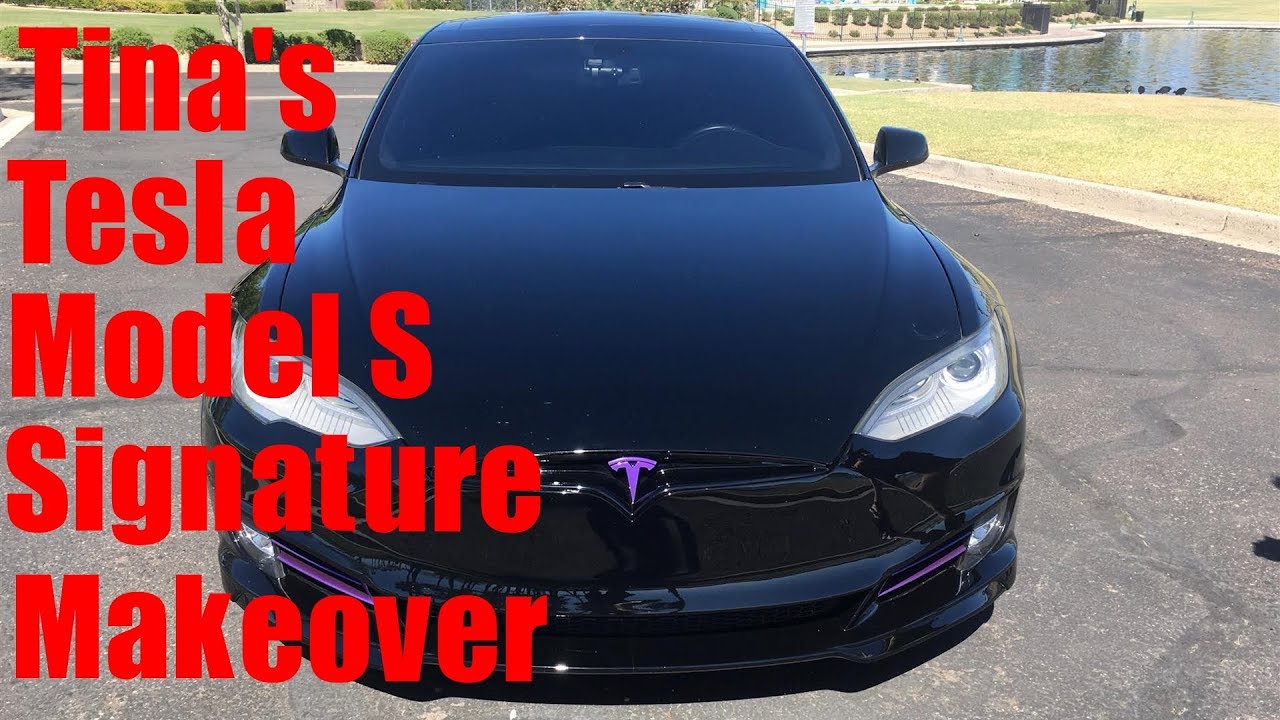 Tesla Model S Signature Makeover - YouTube