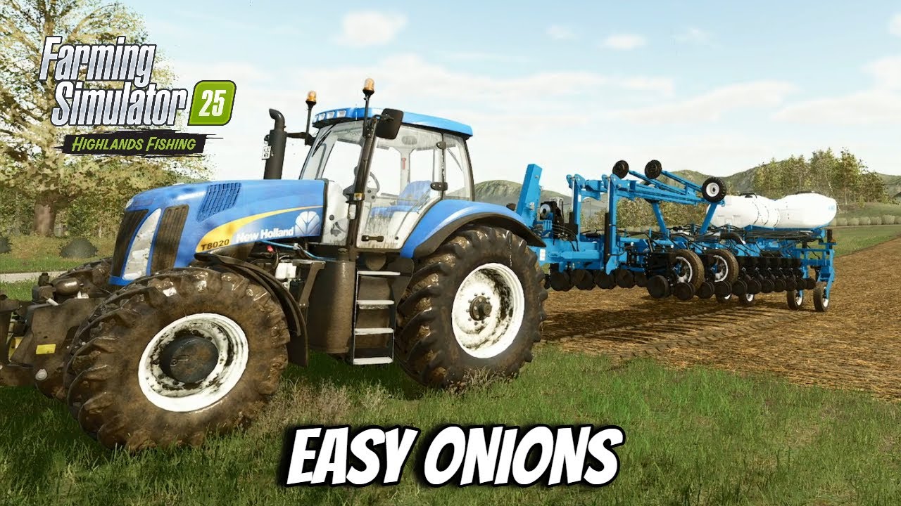 Kinlaig #8 Easy Onions - Farming Simulator 25 FS25 XBOX - YouTube