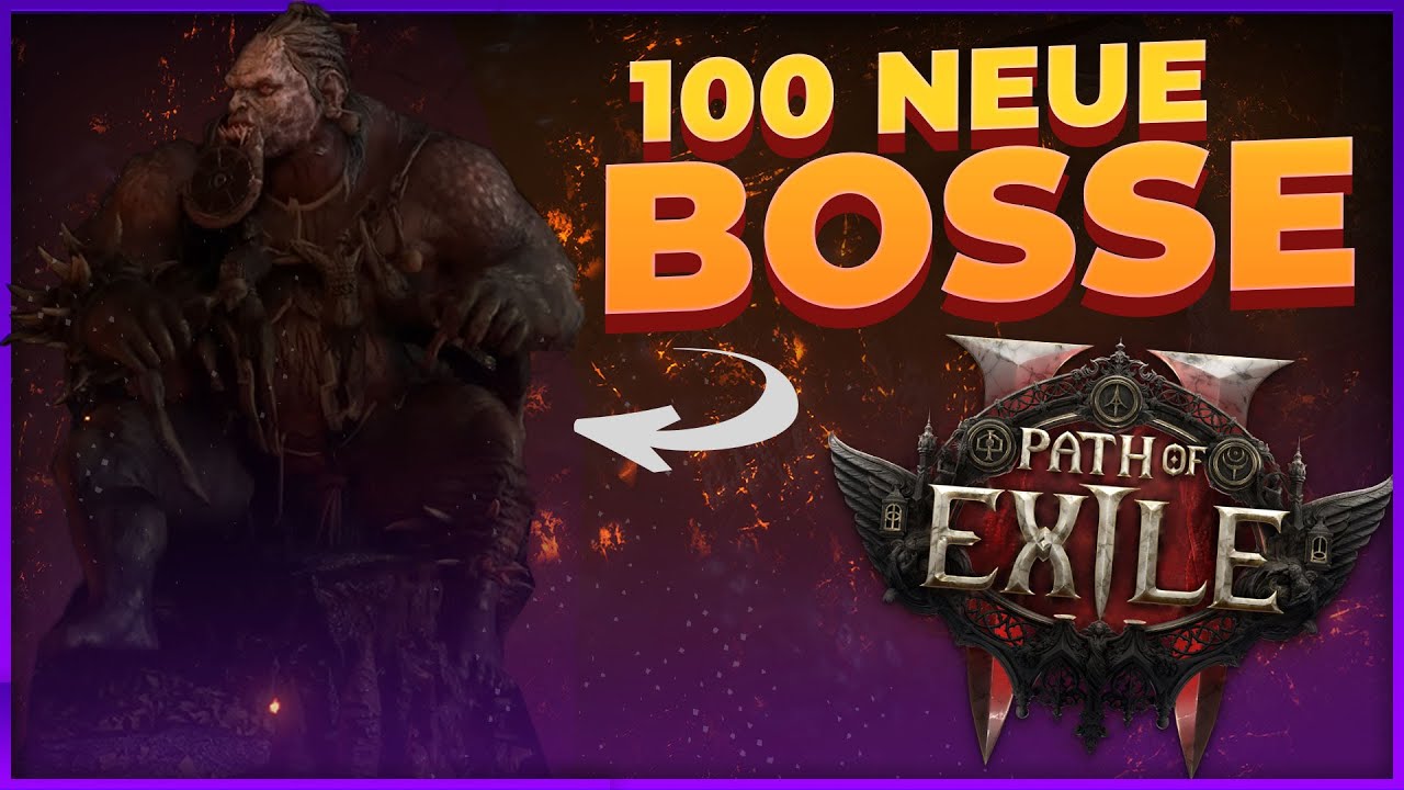 Über 100 neue GIGANTISCHE Boss-Kämpfe in Path of Exile 2 - YouTube
