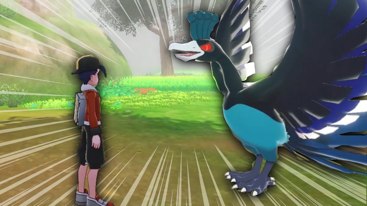 Shadow Ho-Oh in Pokémon Sword & Shield - YouTube