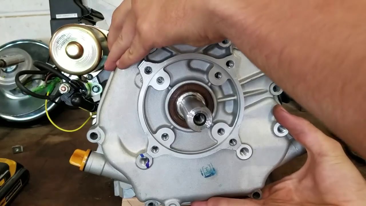 Engine 420cc modified to stage 1. - YouTube