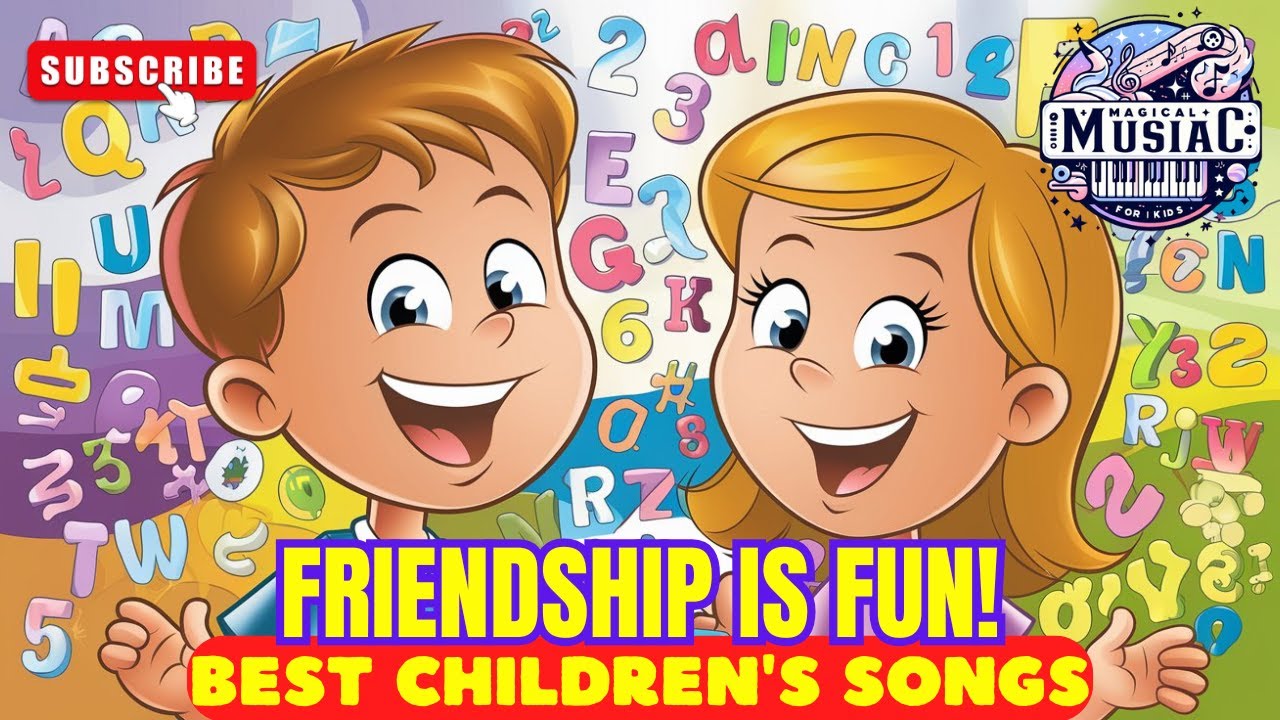 Friendship is Fun! 🎉💖 Let’s Celebrate with a Song! 🎵 Children's songs 🎵 ...