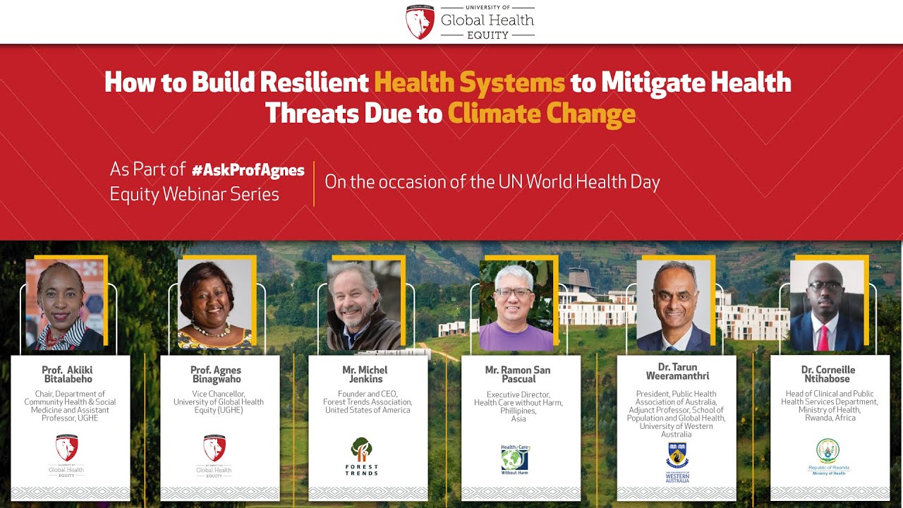 How to Build Resilient Health Systems to Mitigate Health Threats Due to ...