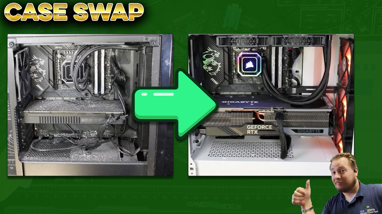 The RTX 4090 Was to big for this viewers case, Lets put everything in a ...