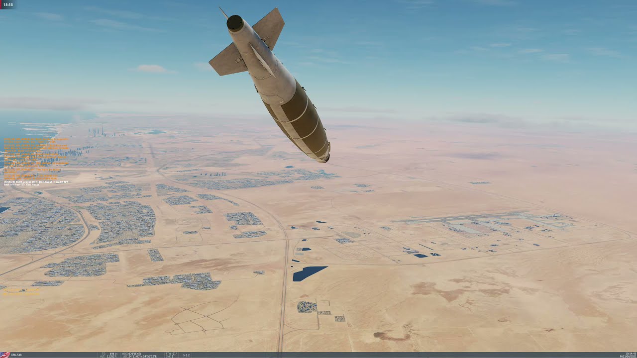 DCS AV8B N/A Harrier JDAM long range test 4K - YouTube