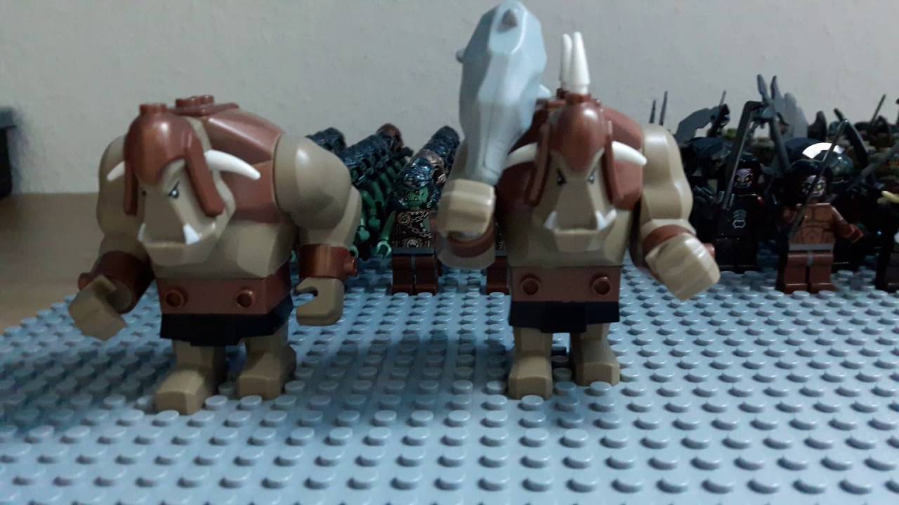 Lego Orc and Dwarf Army - YouTube