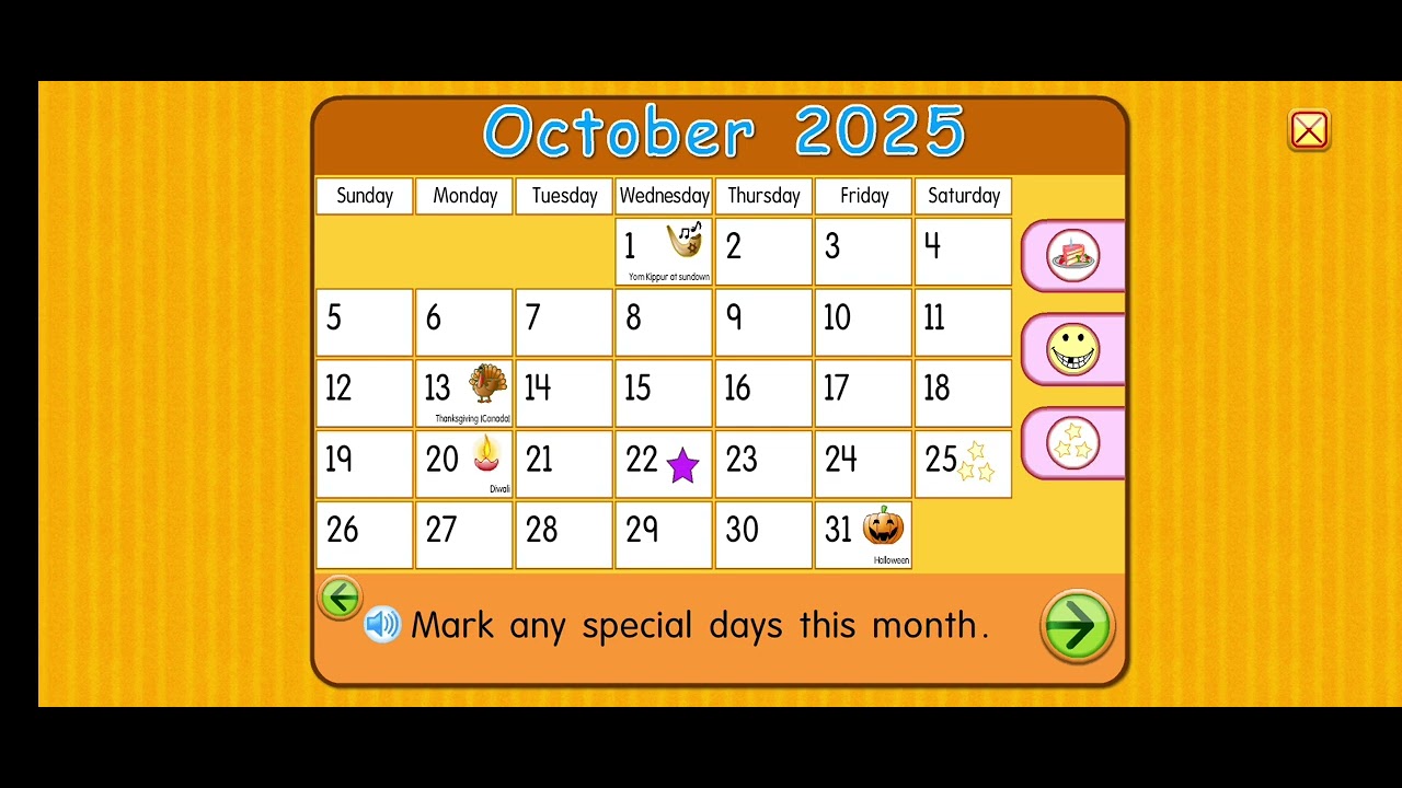 Starfall calendars: October, 22, 2025 - YouTube