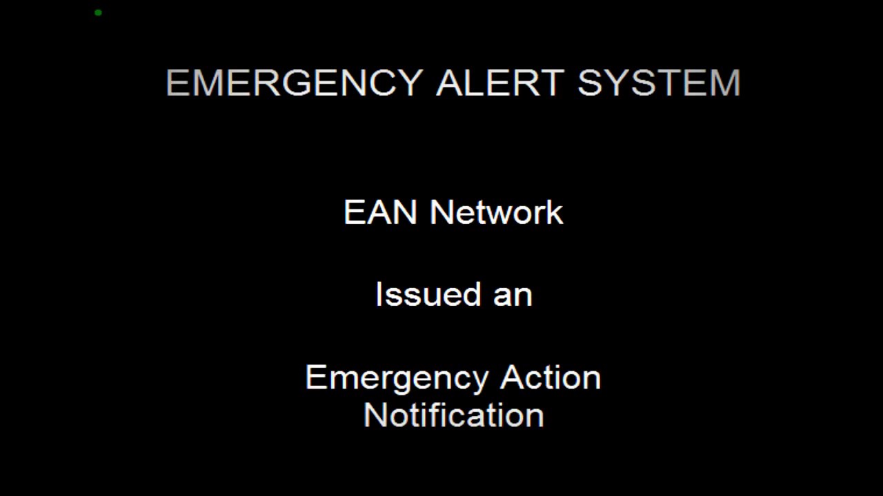 EAS: Emergency Action Notification - YouTube