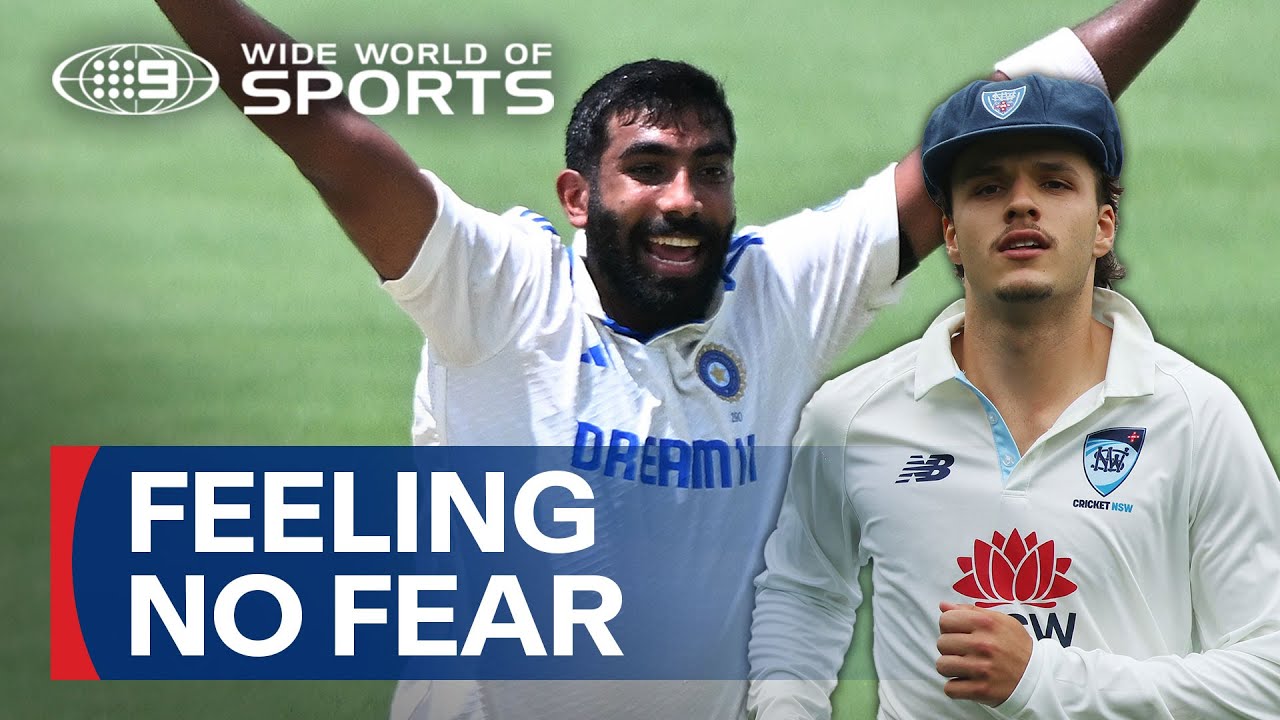 Aussie debutant ready to face Bumrah head-on | Wide World of Sports ...